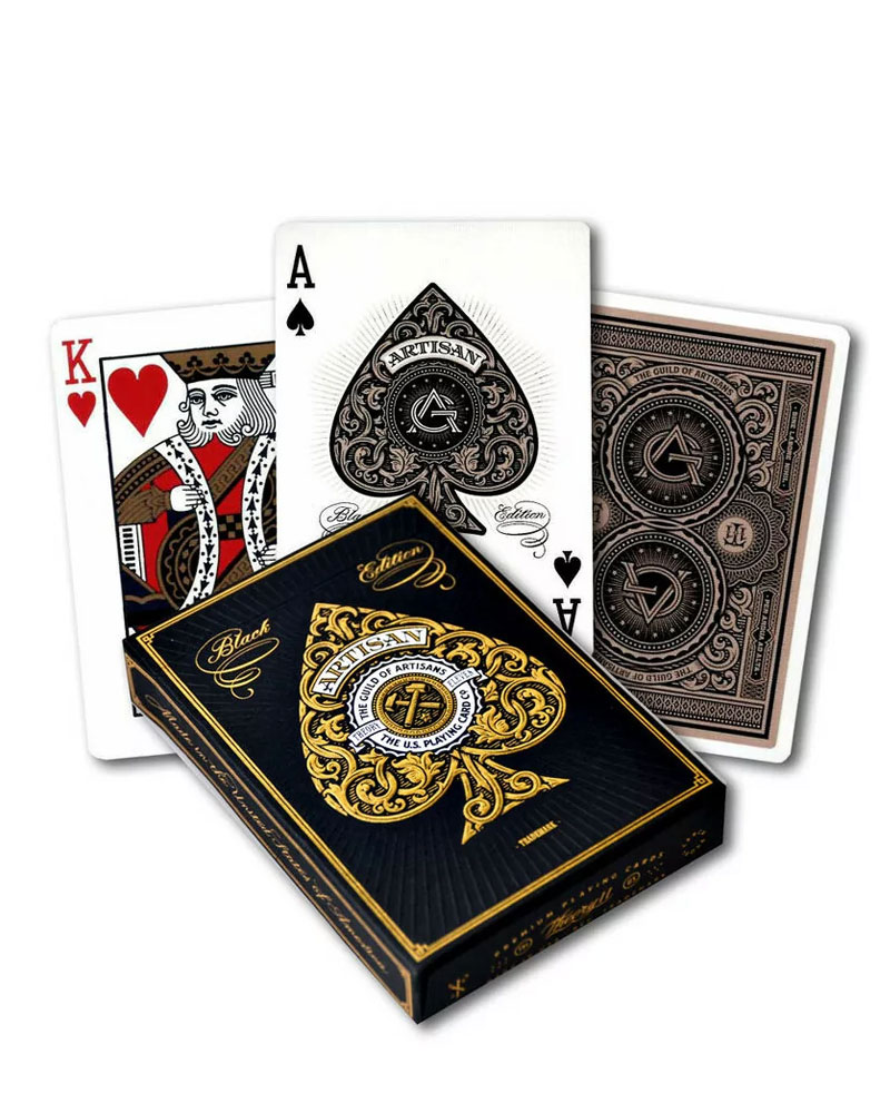 Karte Theory 11 - Artisan - Black - Playing Cards | Games online shop
