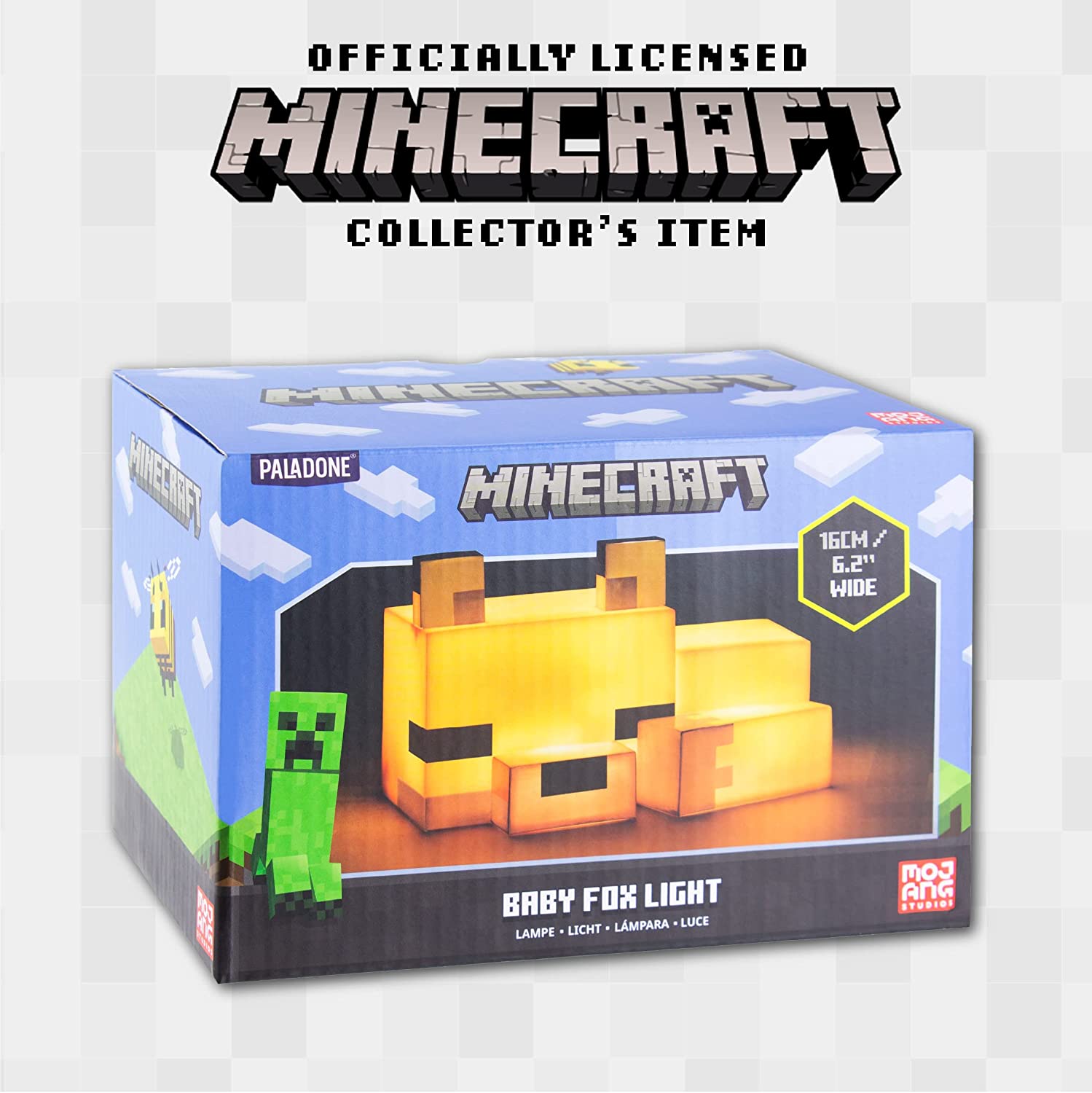 Lampa Paladone Minecraft - Baby Fox Light | Games online shop