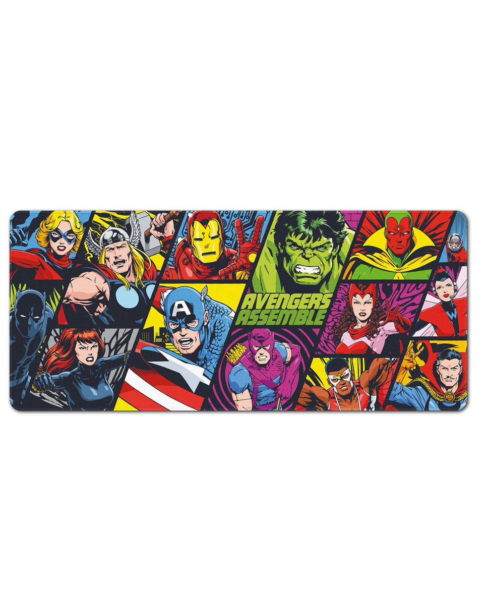 Podloga Marvel - Marvel Avengers Characters - XL Desk Pad | Games ...