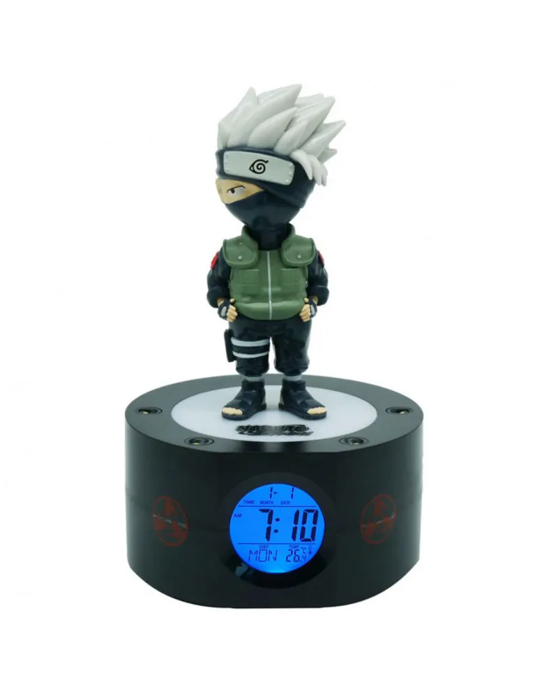 Sat Naruto Shippuden - Kakashi - Alarm Clock with Light | Games Online Shop