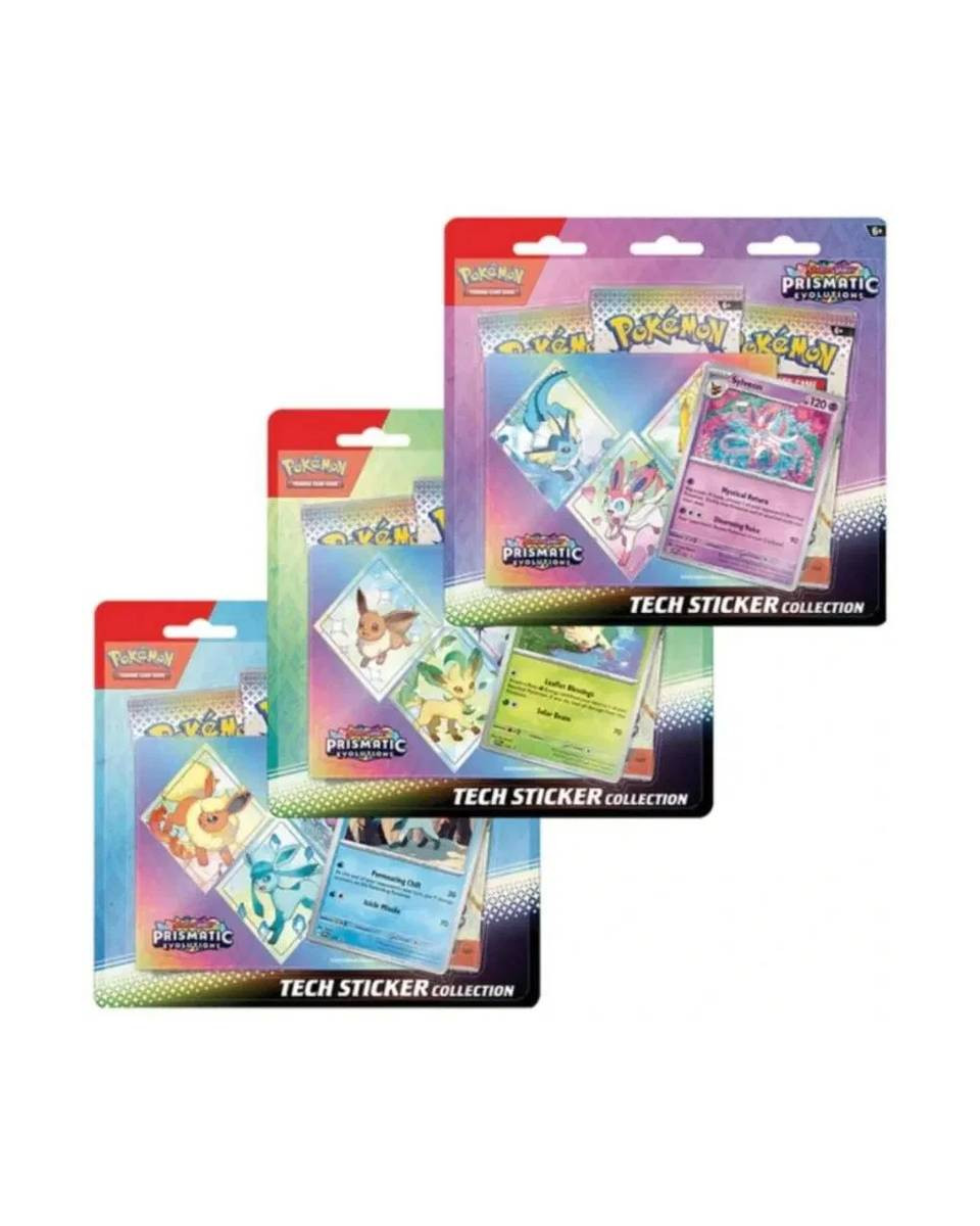 Pokemon - TCG SV8.5 Prismatic Evolutions Tech Sticker Collection