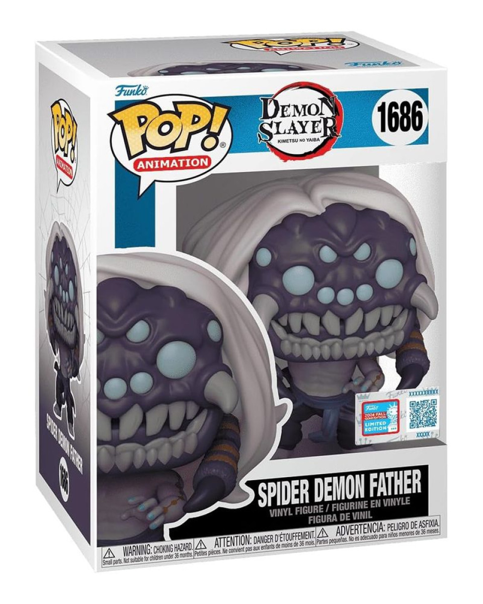 Bobble Figure Anime - Demon Slayer Kimetsu no Yaiba POP! - Spider Demon ...