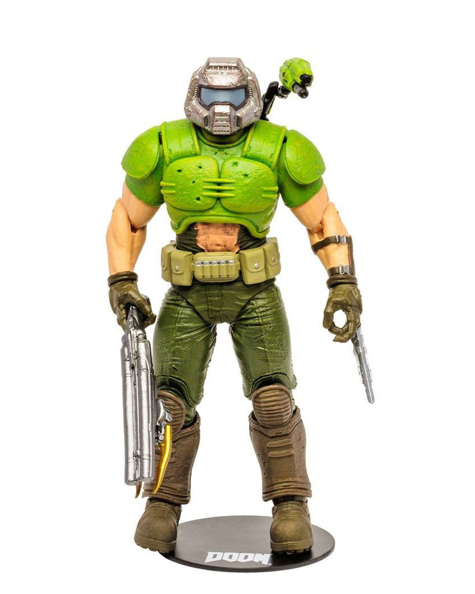 Action Figure Doom Eternal - Doom Slayer - Gold Label | Games Online Shop