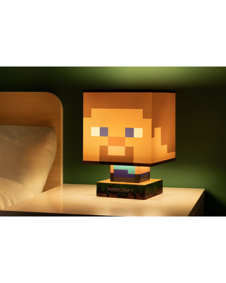 Lampa Paladone Minecraft - Steve Icon Lamp | Games Online Shop