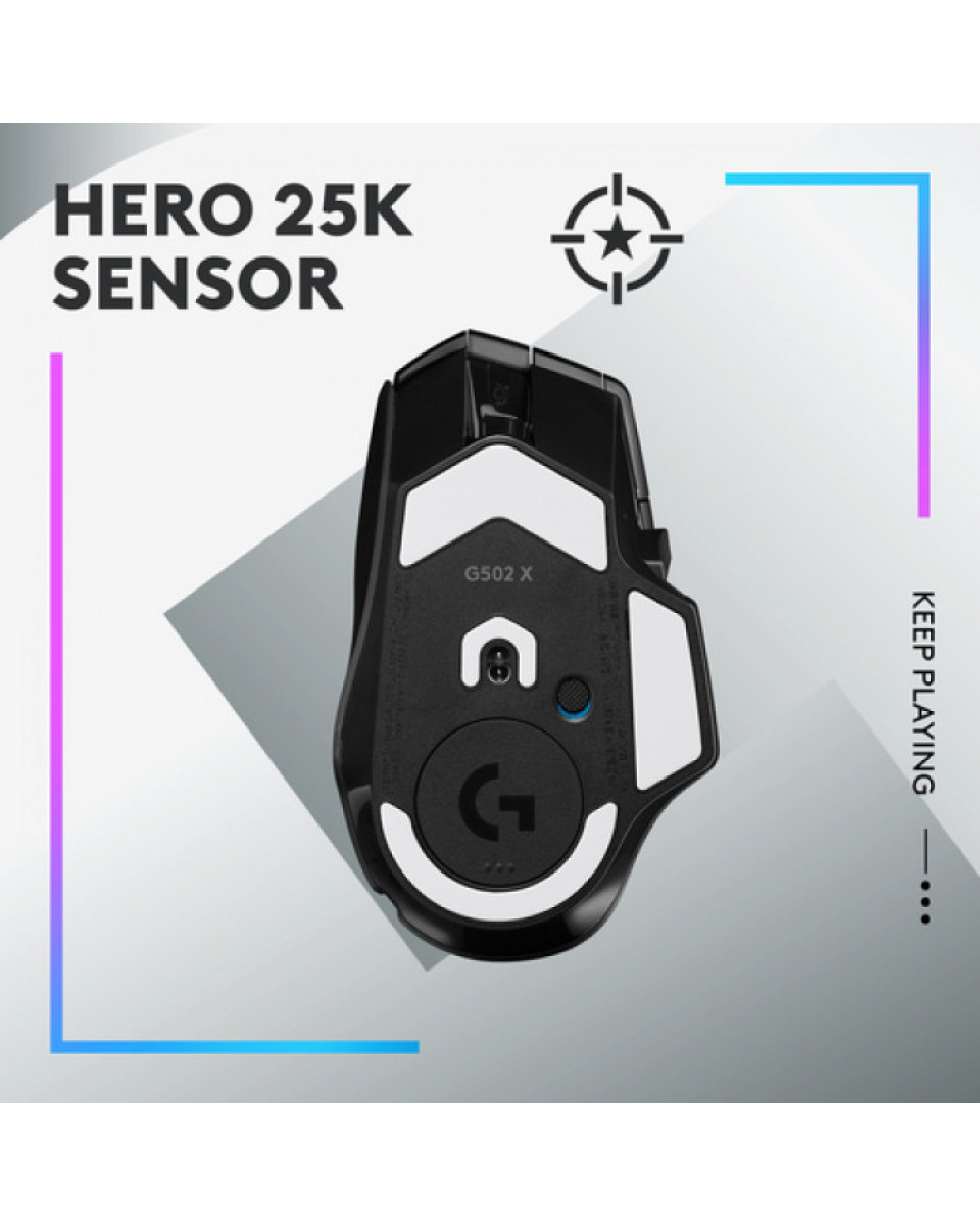 Miš Logitech G502 X Plus Wireless - Black | Games Online Shop