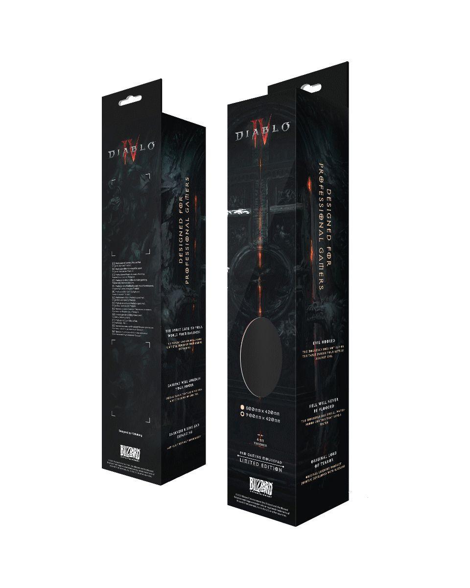 Podloga za miš Diablo IV - Inarius i Lilith XL | Premium podloga