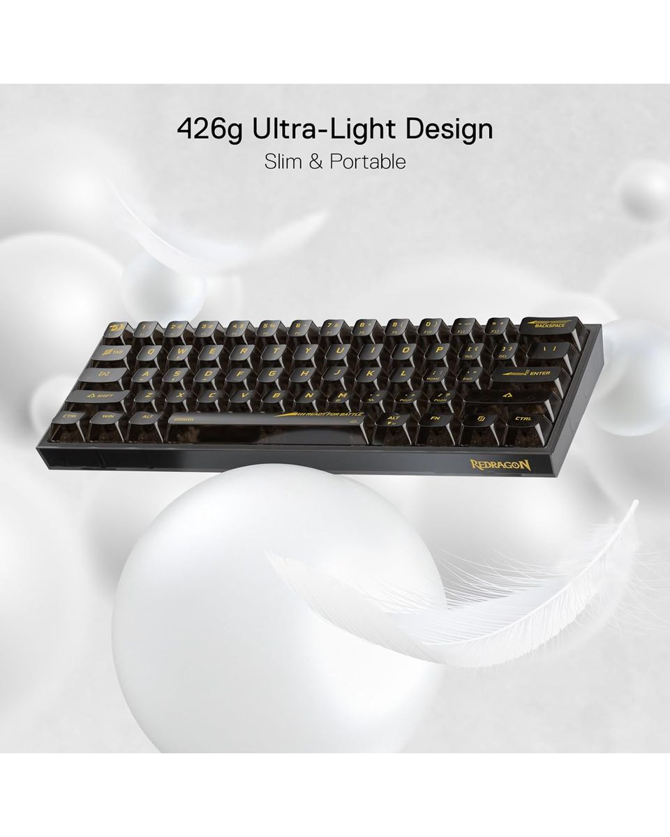 Tastatura Redragon Fizz Pro K617 CTB - RGB - Black | Games Online Shop