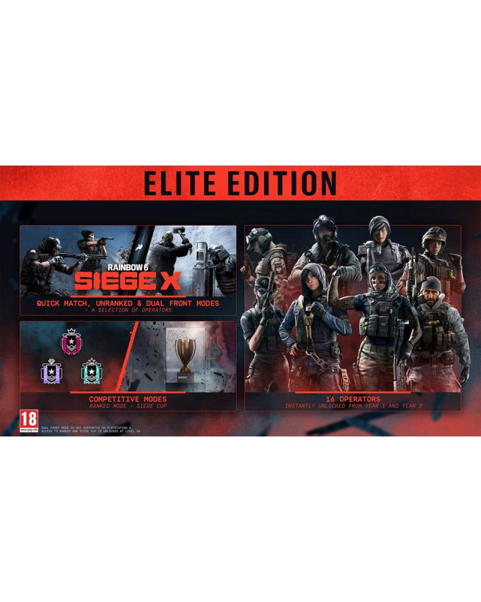 PS5 Tom Clancy's Rainbow Six - Siege - Elite Edition | Games Online Shop