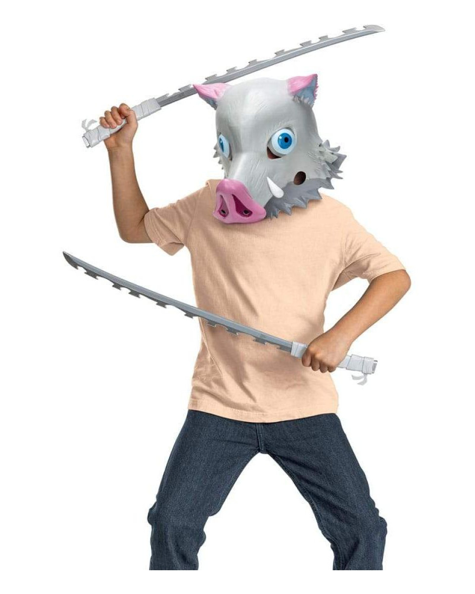 Replica Demon Slayer Kimetsu no Yaiba - Inosuke's Dual Sword Set ...