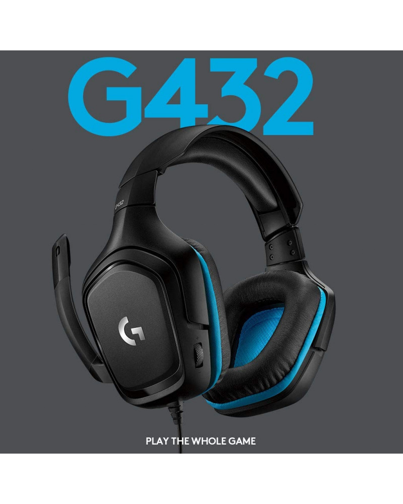 Logitech G432 7.1 Surround Sound gejmerske slušalice | Games online shop
