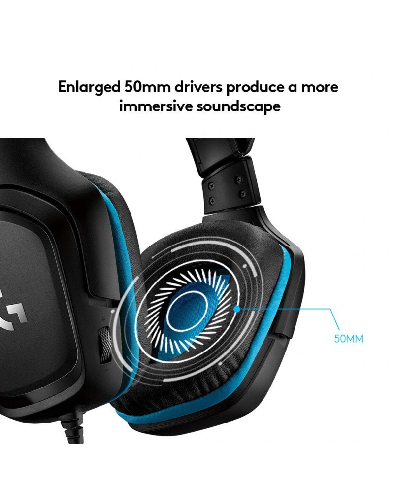 Logitech G432 7.1 Surround Sound gejmerske slušalice | Games online shop